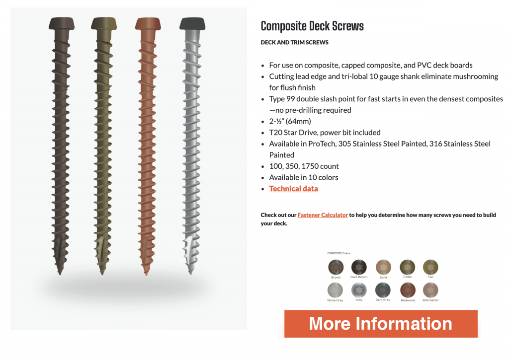 The Best Hardware For Your Decking Projects | GarapaDecking.com