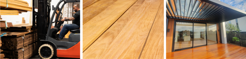 Brazilian Ash Ironwood - Garapa Decking - The Golden Alternative